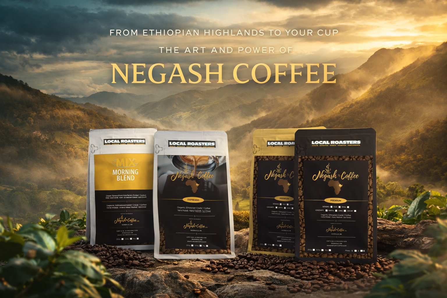 Ethiopian Coffee Guide: Origins, Regions & Flavors – Negash Coffee